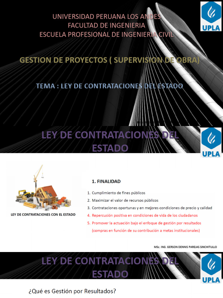 Gestion de Proyectos - Semana 5 | PDF | Derecho