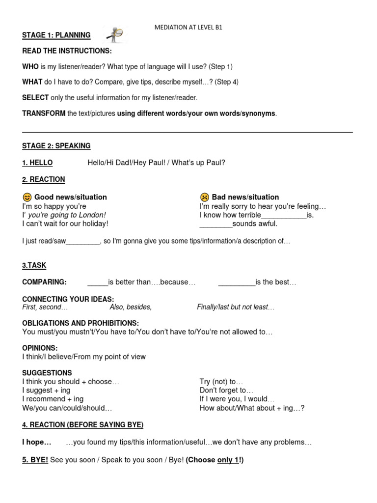 Useful Phrases and Tips For Oral Mediation | PDF