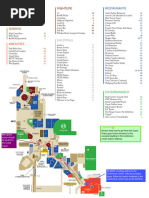 Foxwoods Resort Casino Map & Amenities | PDF | Restaurants