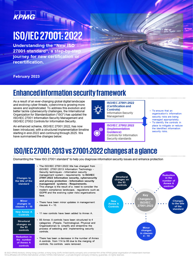 Iso Iec 27001 2022 | PDF | Information Security | Computer Security