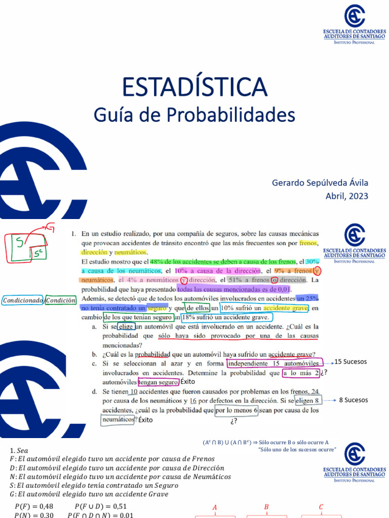 Guía Probabilidad | PDF