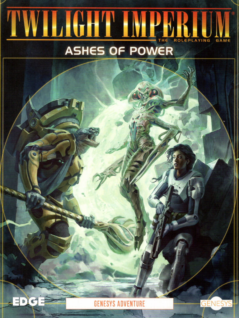 Ashes of Power - Twilight Imperium Adventure (Scanned) | PDF