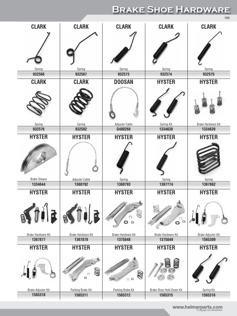 Brake Shoe Hardware | PDF