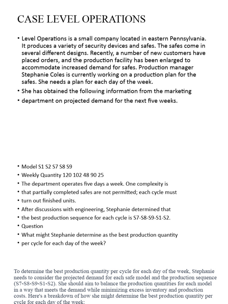 Case | PDF | Economies | Business