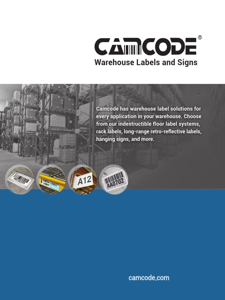 Warehouse Labels Lettersize Product Sheet 3 | PDF