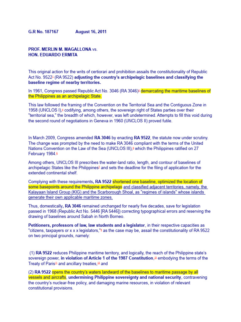 Magalona Vs Ermita | PDF | Law