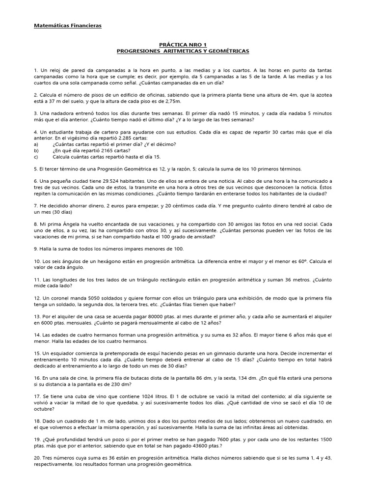 Práctica Nro. 1 | PDF