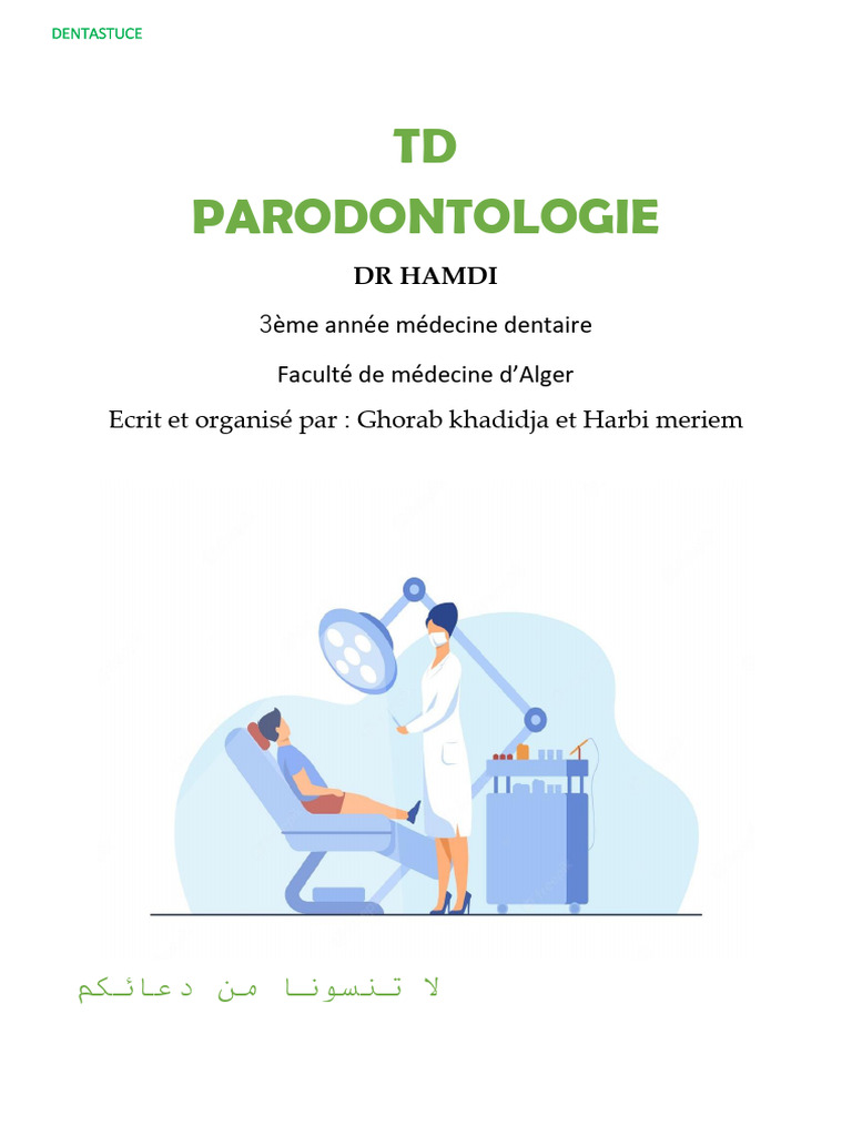 TD Parodontologie - Final | PDF