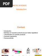 Cosmetics Lecture | PDF | Cosmetics | Toiletry