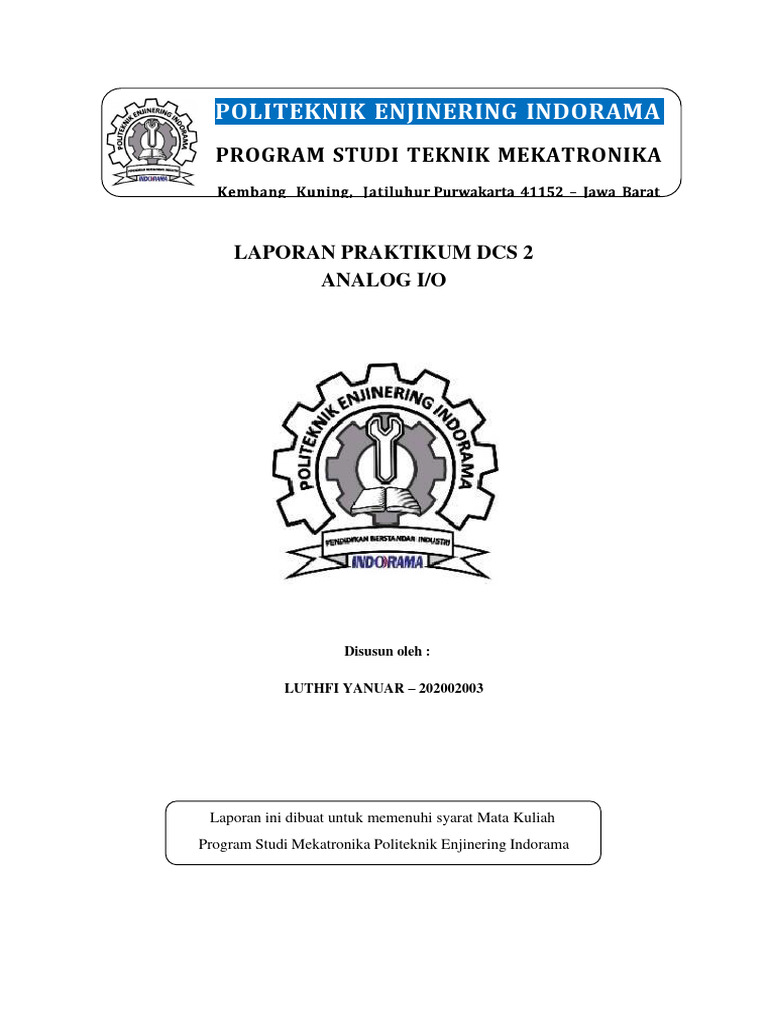 Laporan Praktikum DCS/SCADA Honeywell HC900 Analog Input Dan Output | PDF Laporan Praktikum DCS/SCADA Honeywell HC900 Analog Input Dan Output | PDF