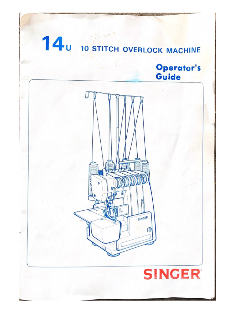 Manual Singer Quantum 5 Part 1 | PDF