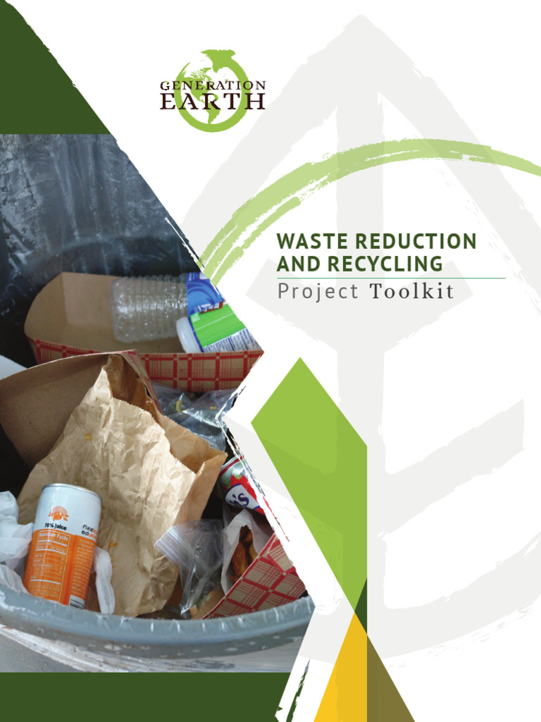 Waste Reduction Project Toolkit 2017 | PDF | Waste | Recycling
