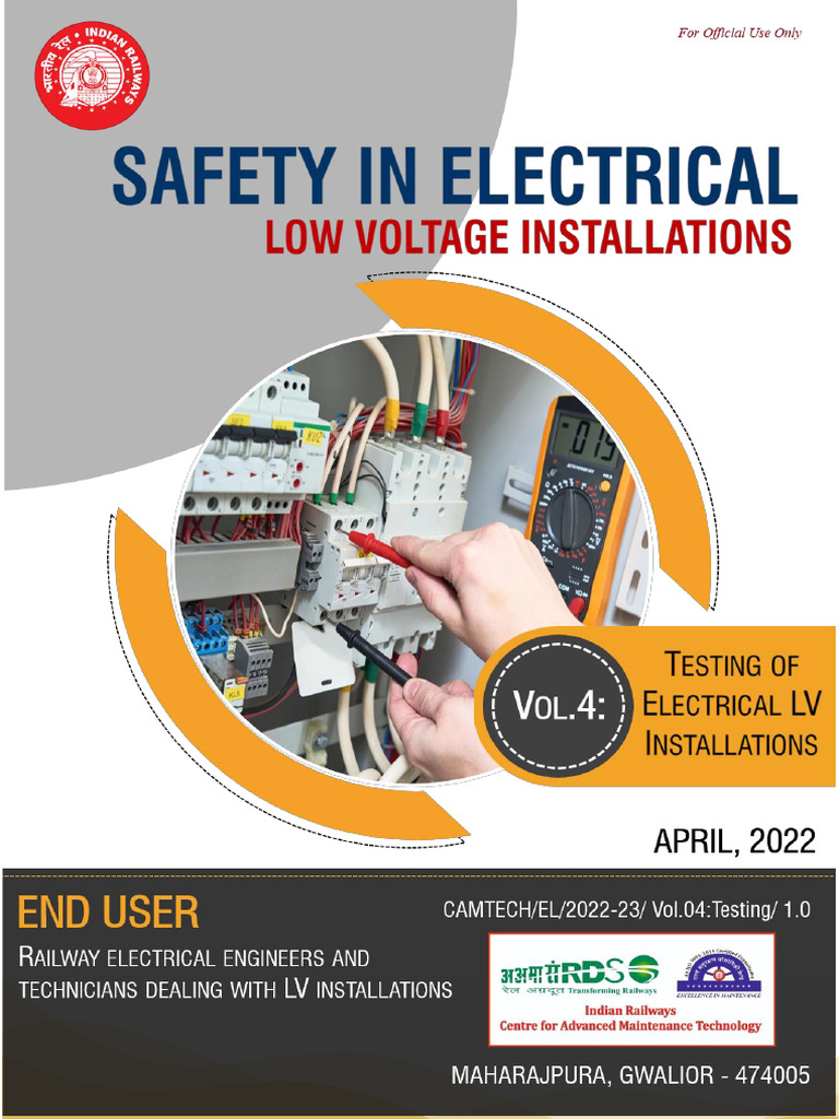 Volume 04 - Testing of LV Installation | PDF