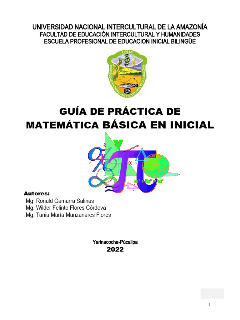 Guia de Practica de Matematica Ii | PDF | Entero | Matemáticas