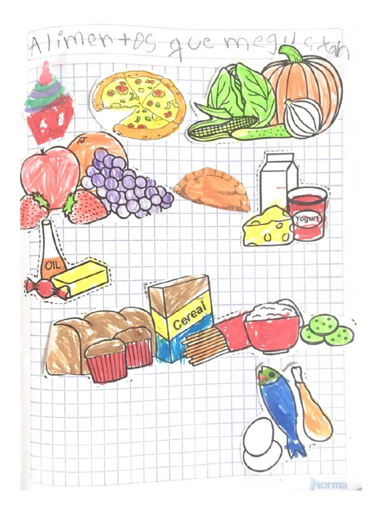 Alimentos Que Me Gustan | PDF