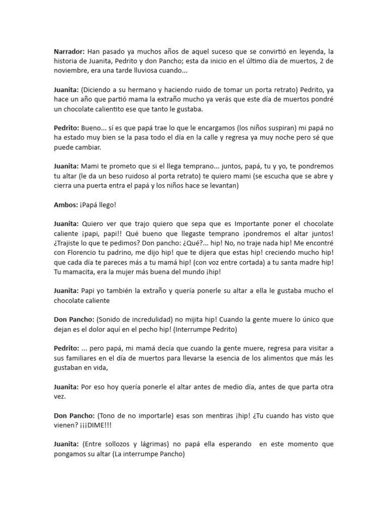 Don Pancho No Cree | PDF