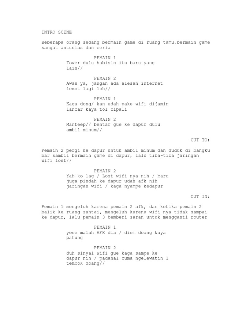 Script My Project | PDF Script My Project | PDF