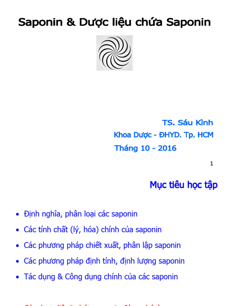 Saponin | PDF