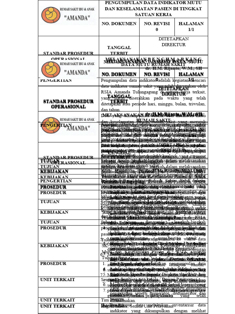 Sop Manajemen Data | PDF