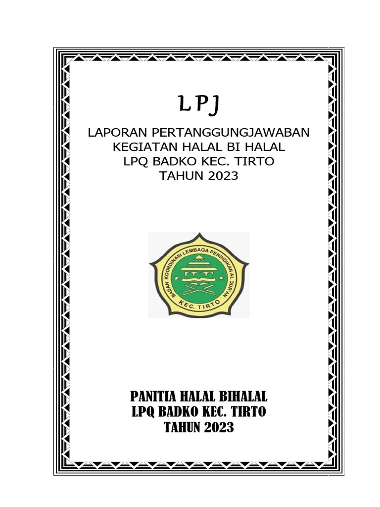 LPJ HBH 23 Rev | PDF