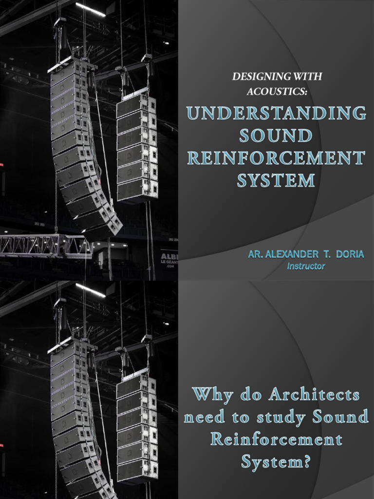 Arc 148 P2 Sound Reinforcement System | PDF | Microphone | Loudspeaker