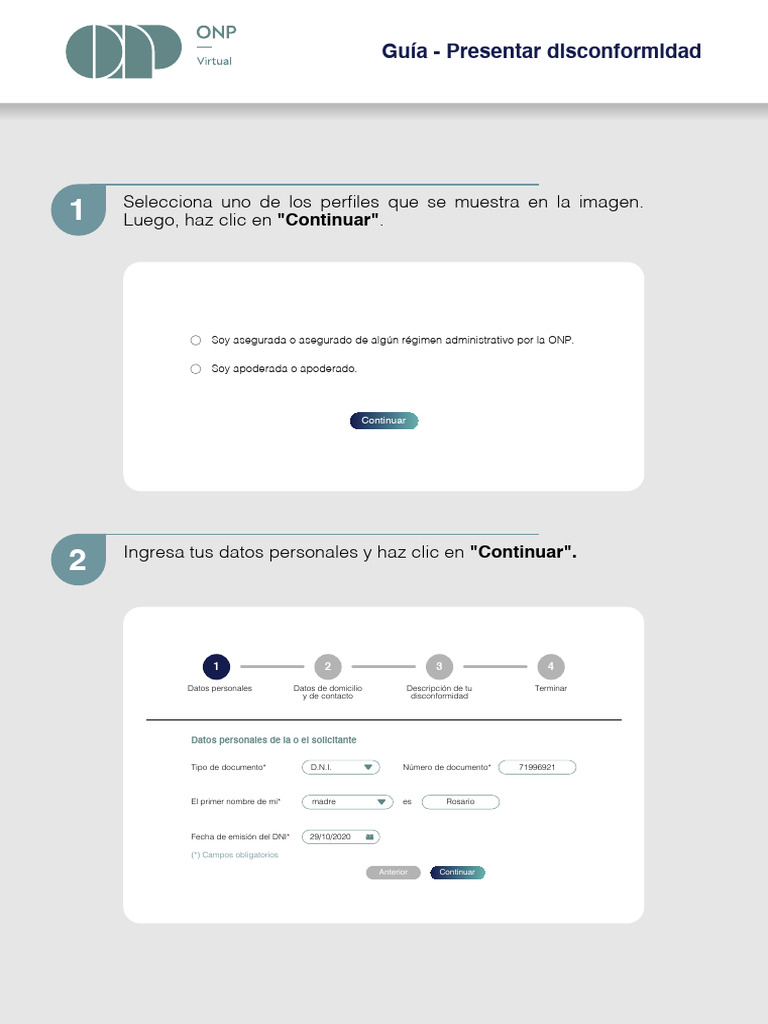 Guia Disconformidad | PDF