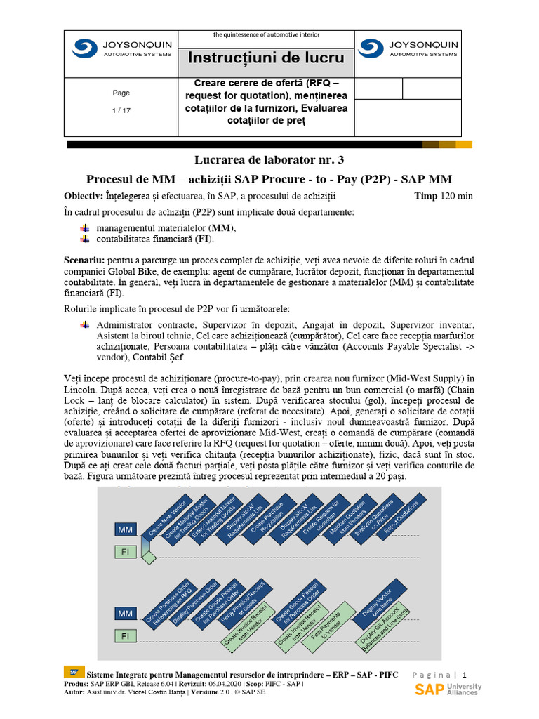 Lucrarea 3 - Descrierea Procesului | PDF