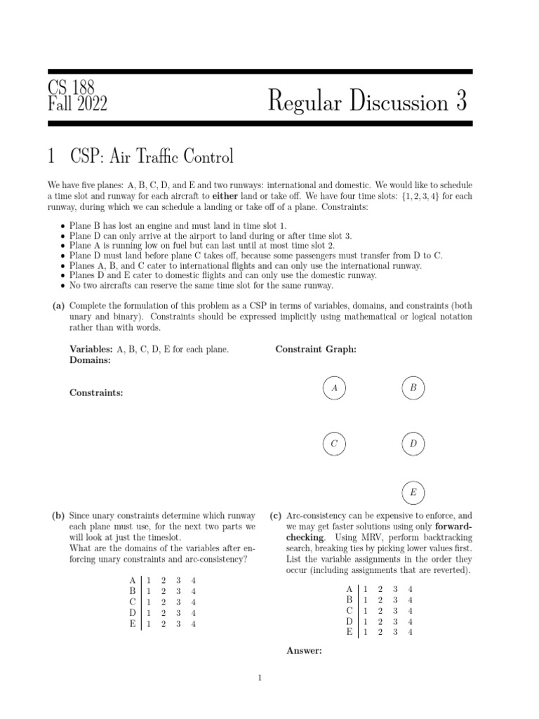 Disc03 Regular | PDF | Applied Mathematics | Algorithms And Data Structures