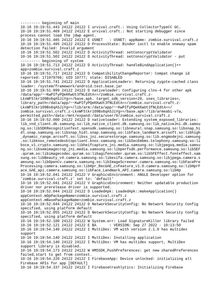 Mod Menu Log - Zombie - Survival.craft.z | PDF | Library (Computing) | Computer Engineering