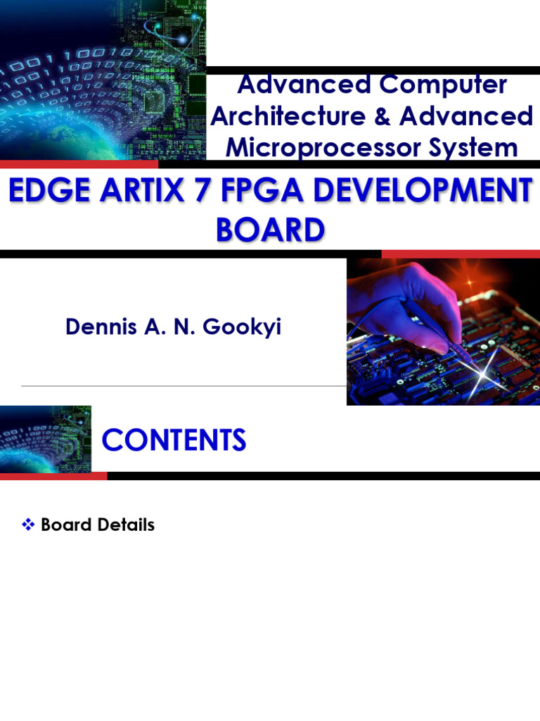 L01 - C - Lab Projects FPGA Board | PDF | Field Programmable Gate Array ...