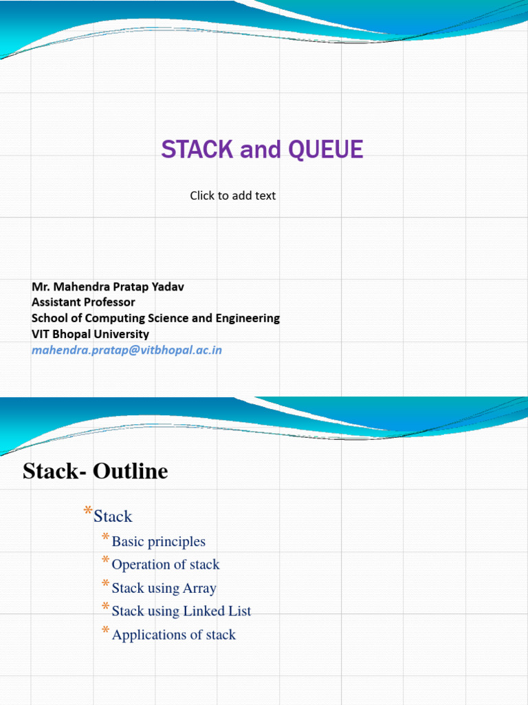 Stack Download Free Pdf Queue Abstract Data Type Scheduling 0980