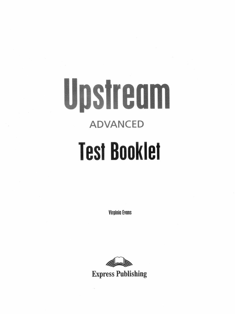 Upstream Advanced C1 Test Booklet | PDF