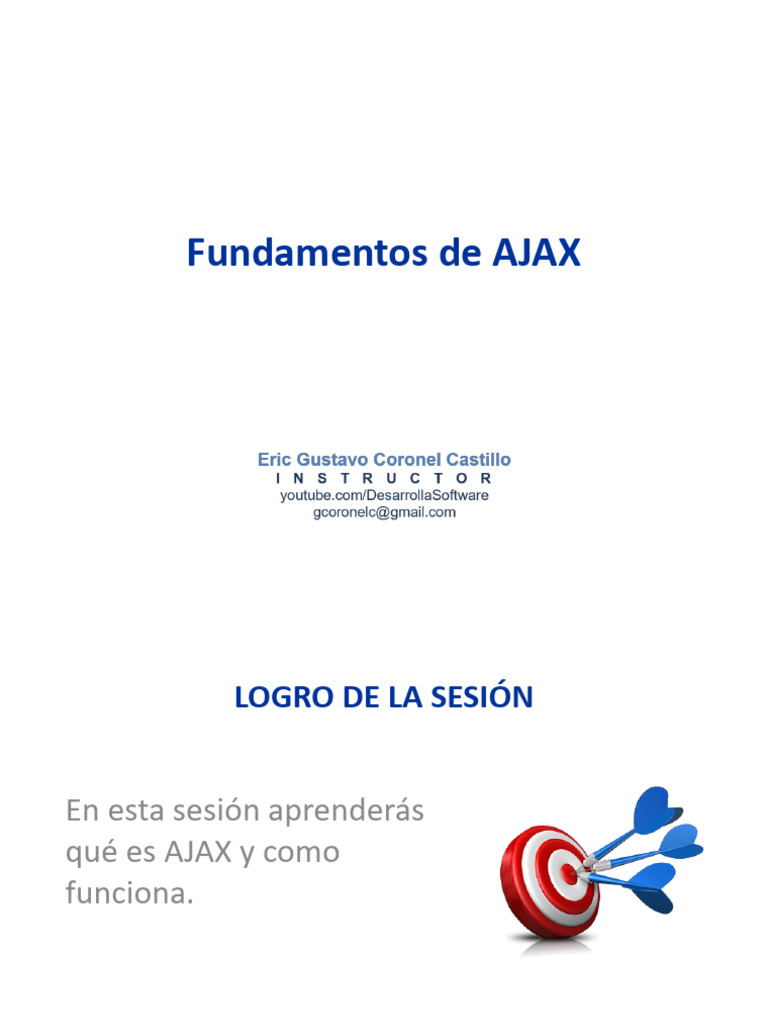 Fundamentos de AJAX | PDF