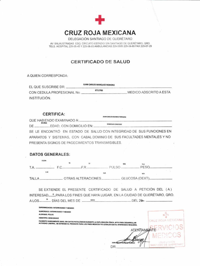 Cruz Roja | PDF