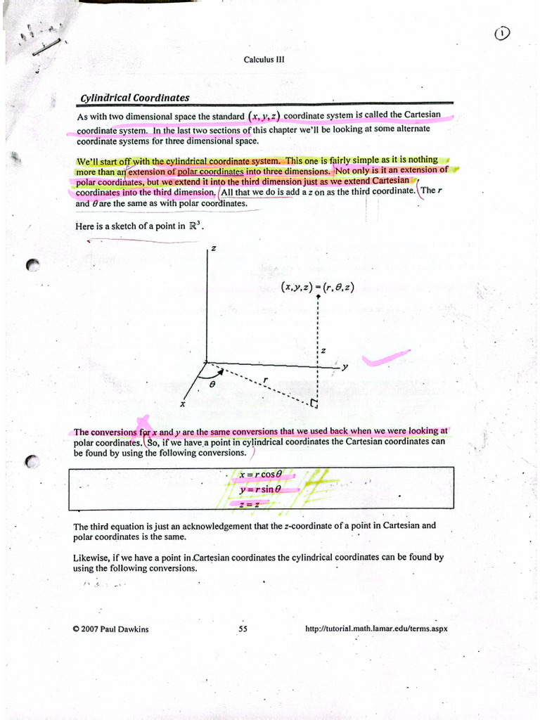 Coordinates System | PDF