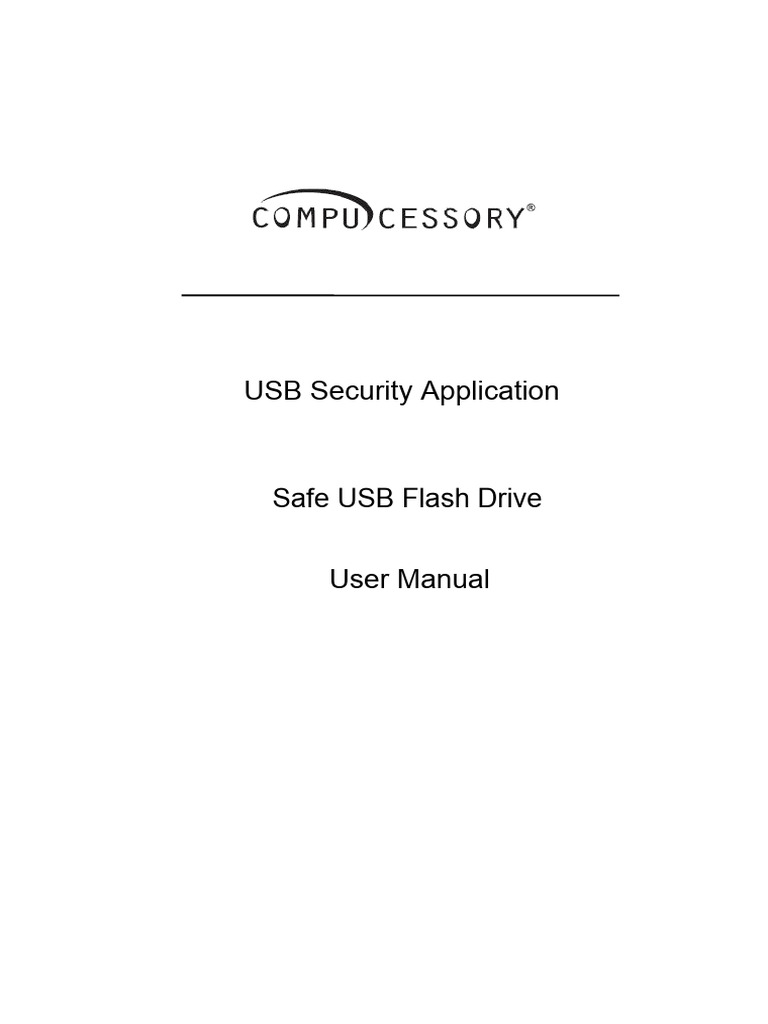 Compucessory Mykey User Mannual | PDF