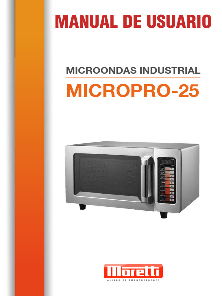 MICROPRO 25 Manual de Usuario Baja | PDF