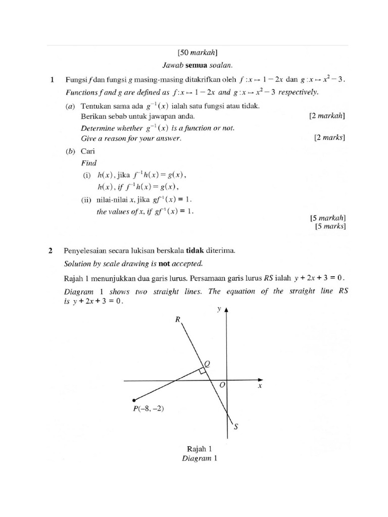 K2 Add Math SPM 2022 | PDF