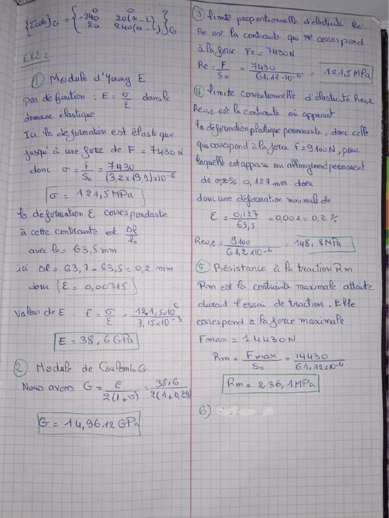 Correction Exo 2 TD 1 | PDF
