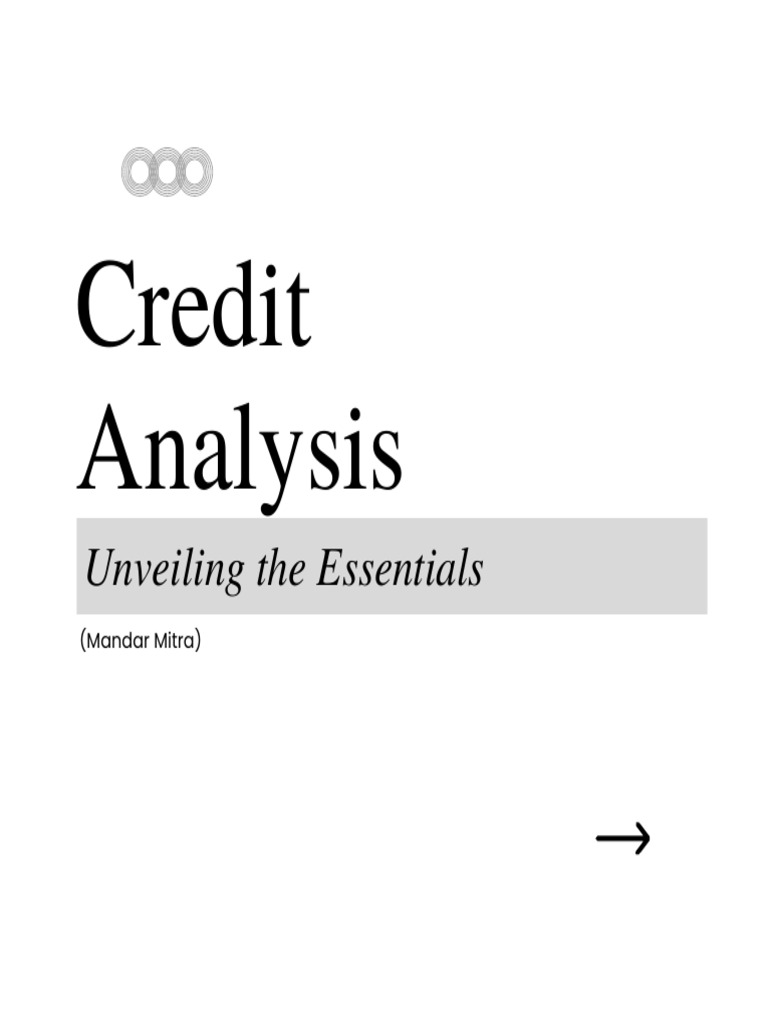 Credit Analysis Fundamentals | PDF