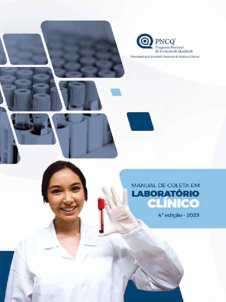 Manual de Coleta em Laboratório Clínico | PDF | Laboratórios | Veia