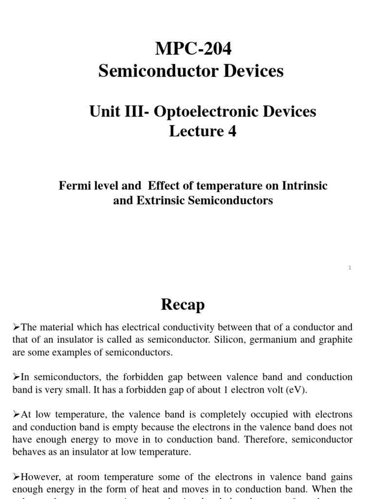 MPC 204 Lecture 4 | PDF