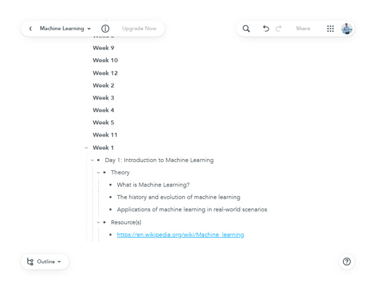 Machine Learning - MindMeister Mind Map | PDF