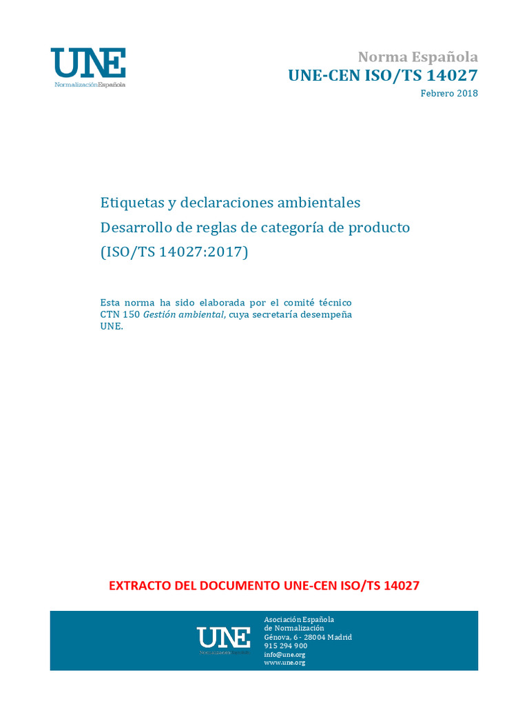 Iso 14027-2018 | PDF