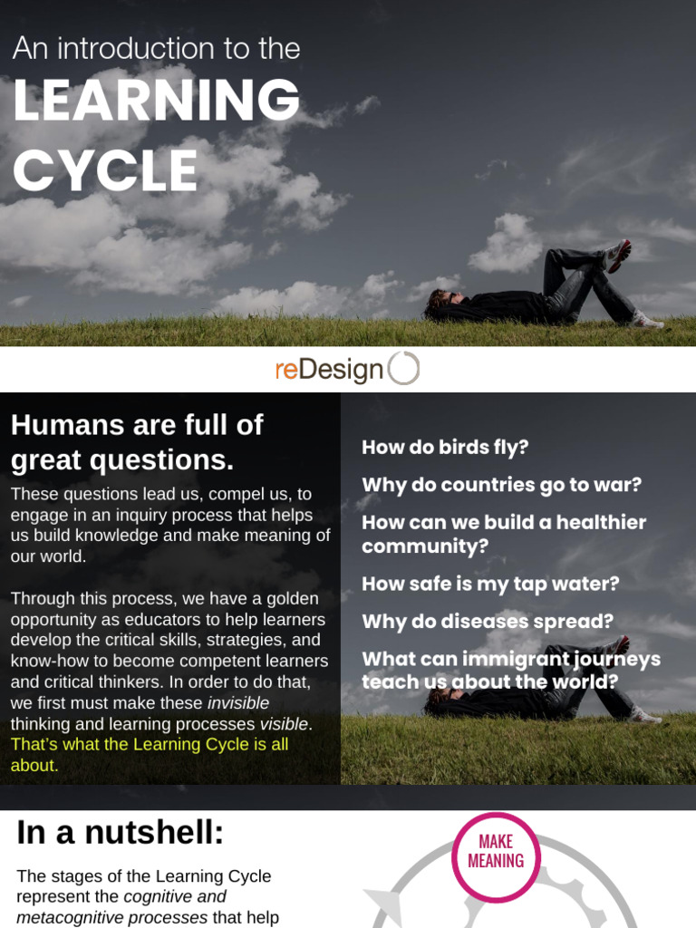 Introduction To The Learning Cycle Pdf