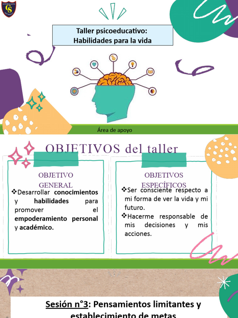Taller Psicoeducación Habilidades para La Vida | PDF