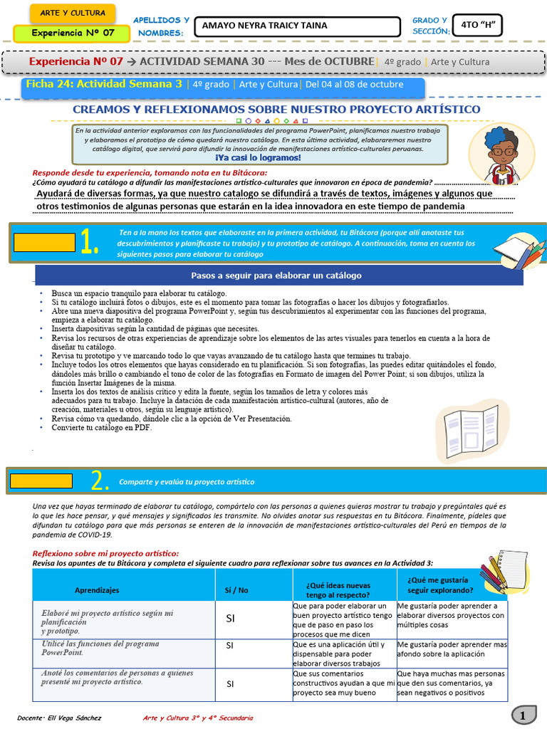 Arte. TRAICY AMAYO | PDF