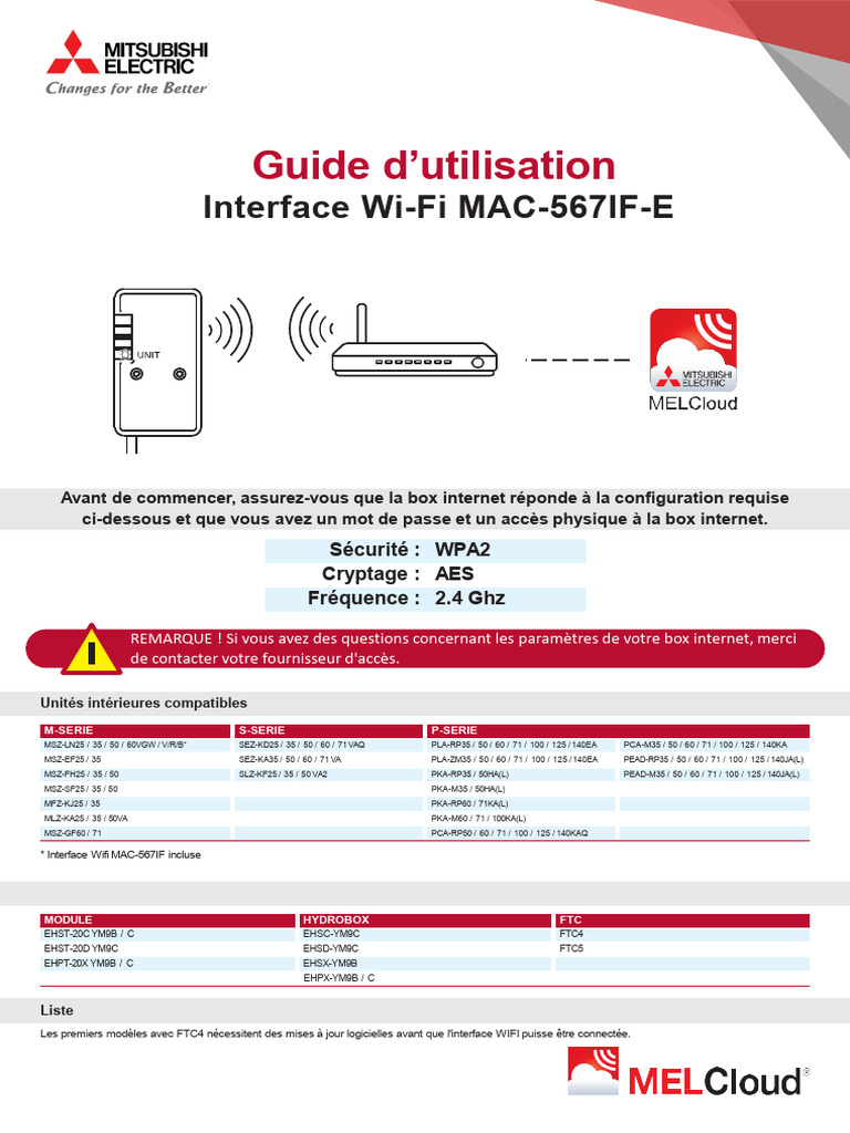 Notice Utilisation Interface Wifi | PDF