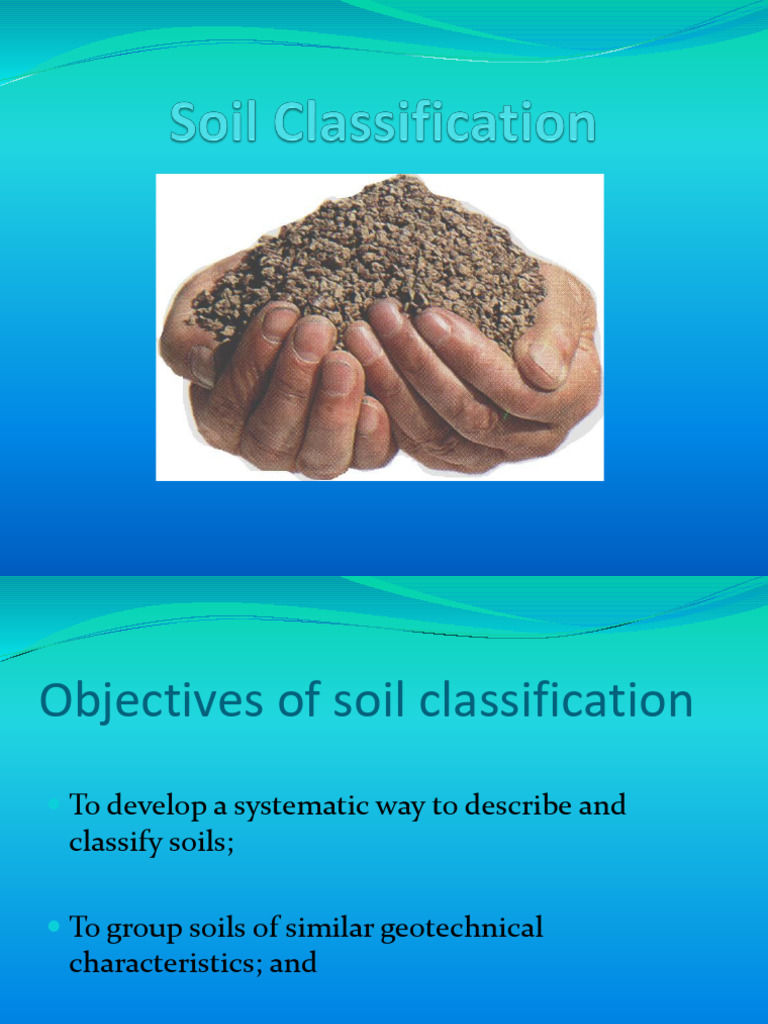 2-Soil Classification | PDF | Soil | Sand
