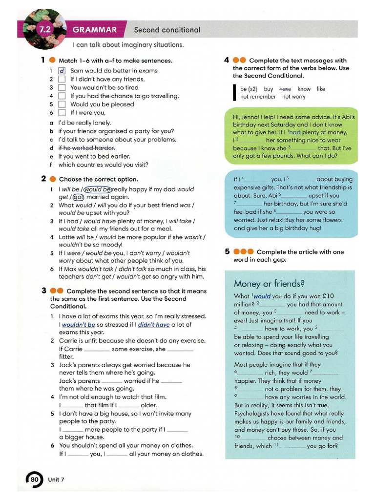 EXTRA ACTIVITY: Second Conditional | PDF